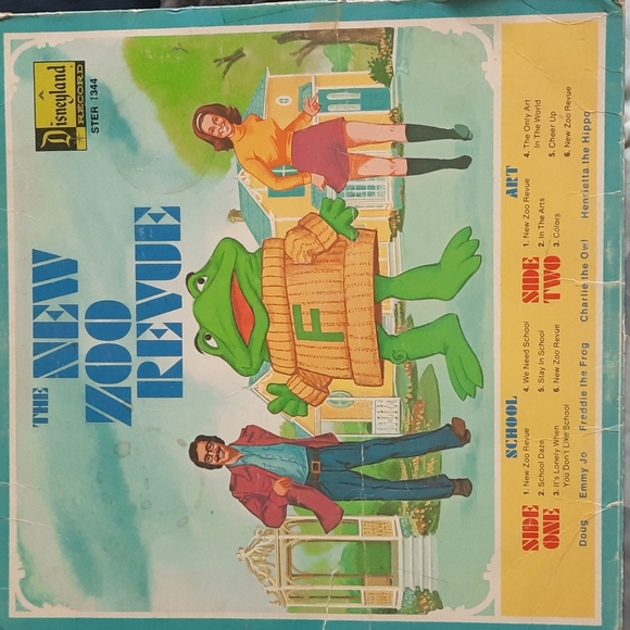 Disney | Other | The New Zoo Revue Vintage Vinyl By Disneyland Records ...